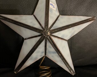 3D Stained Glass Christmas Tree Topper - Etsy
