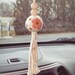 Flower Car Diffuser Boho Flower Car Charm Diffuser Felt - Etsy
