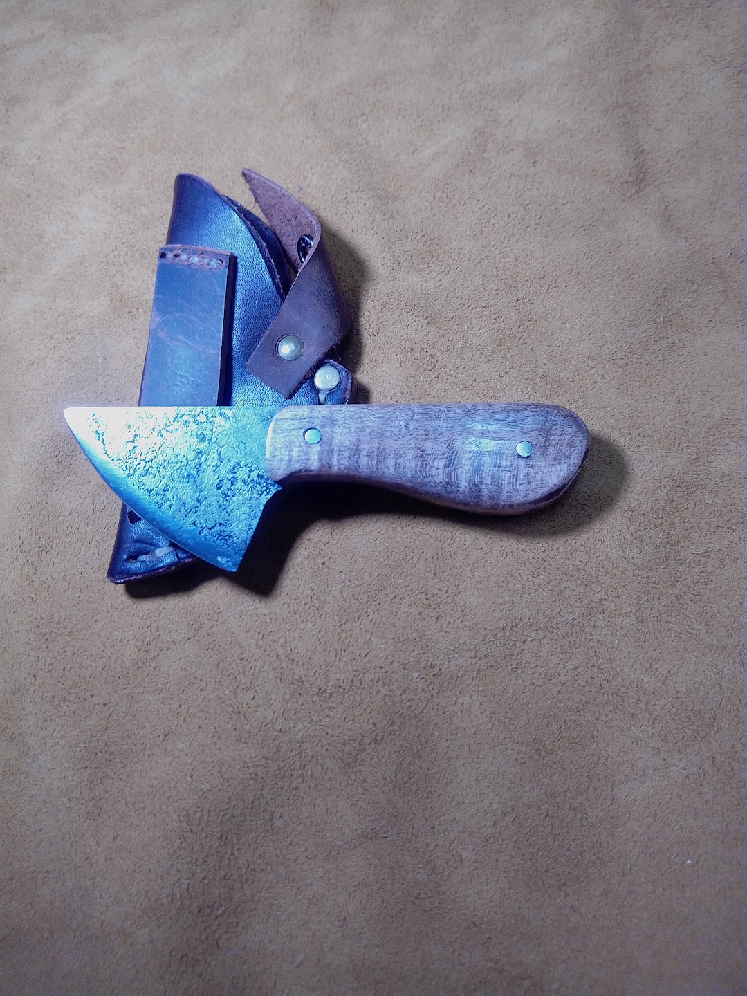 Small Skinning Knife Full Tang Shaving Sharp - Etsy