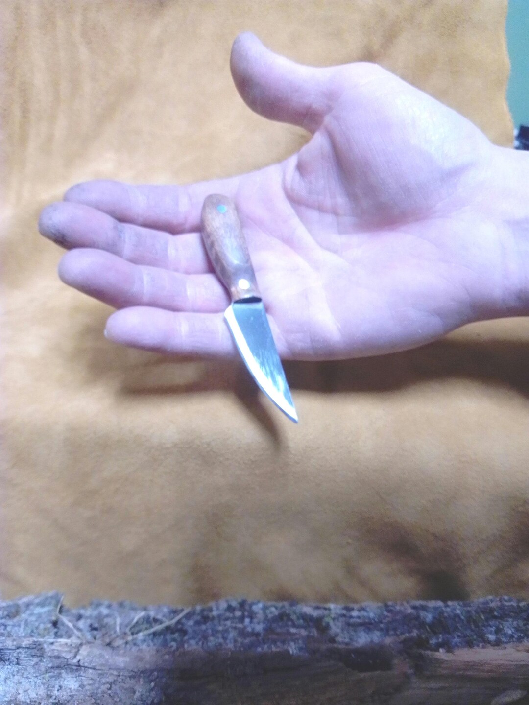 Hand Made Neck Knife and Sheath - Etsy
