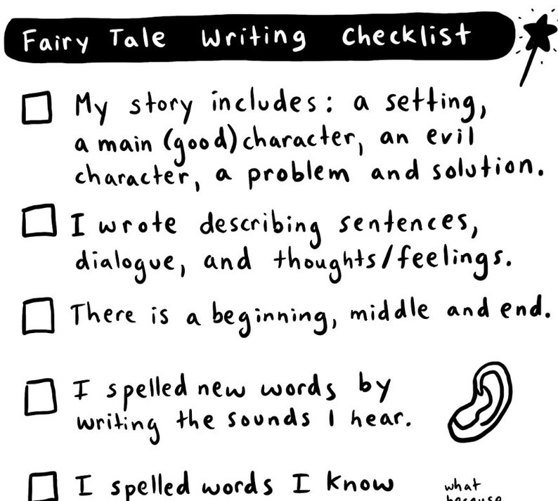 How to Write a Fairy Tale - Fairy Tale Writing Graphic Organizer - 13 ...