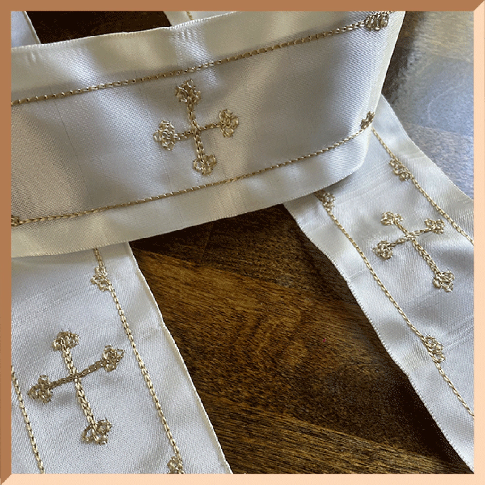 Handmade Embroidered First Stole - Etsy