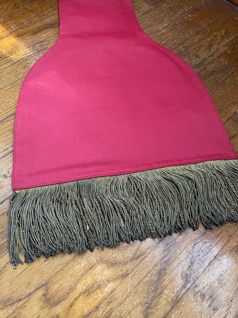 19th Century Exquisite Cloth of Gold Preaching Stole Gold-work ...