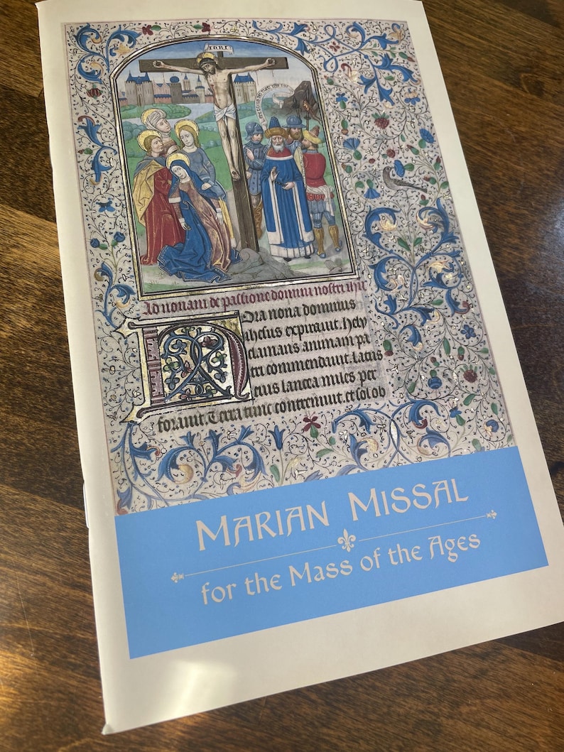 Marian Missal for the Mass of the Ages - Etsy