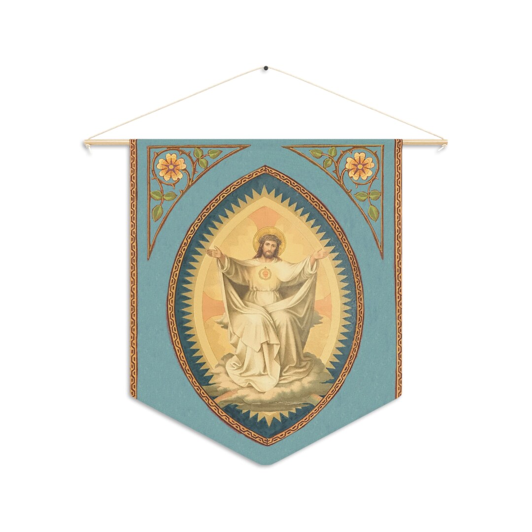 Christ the King Banner - Etsy