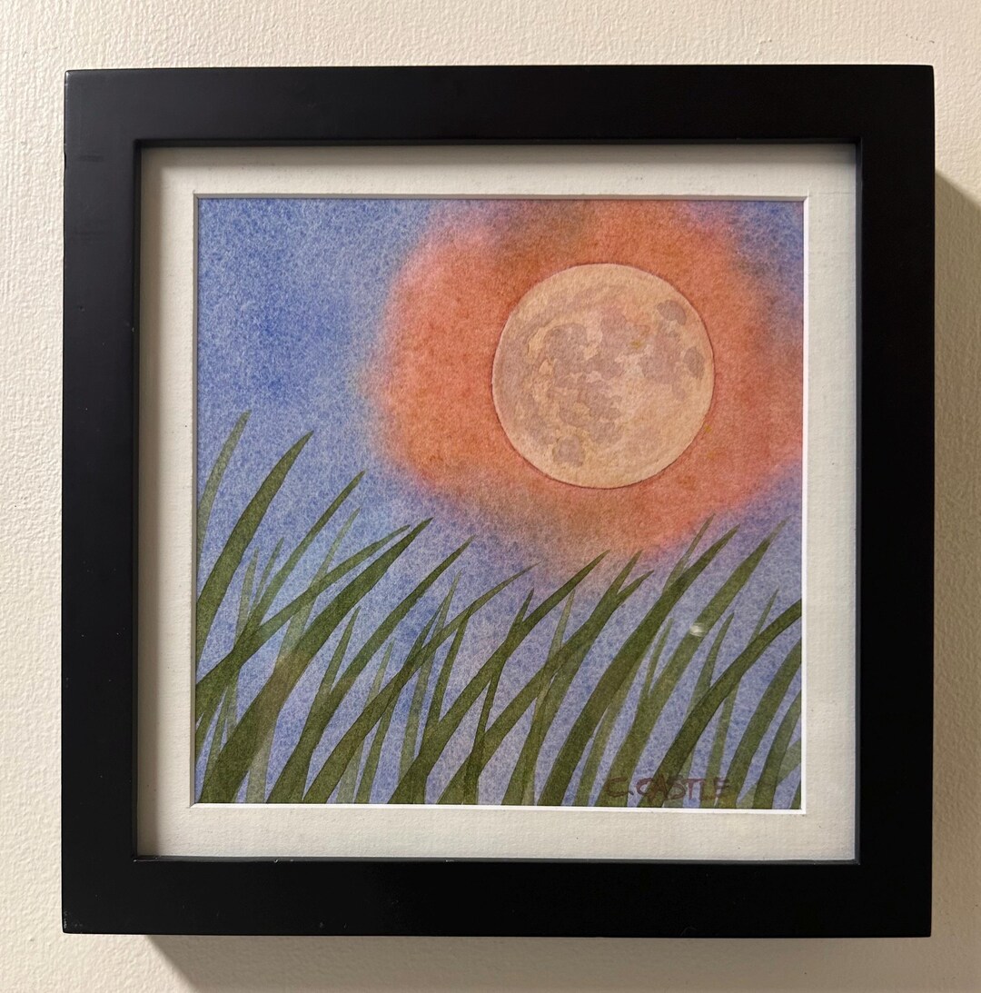 Sprouting Grass Moon - Etsy