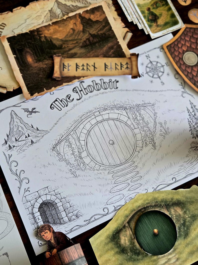 The Hobbit Book Companion | Literature Study and Unit Study ...