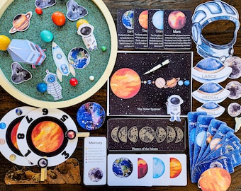 Space Unit Study, Solar System Printable, Planets Unit Study, Astronaut ...