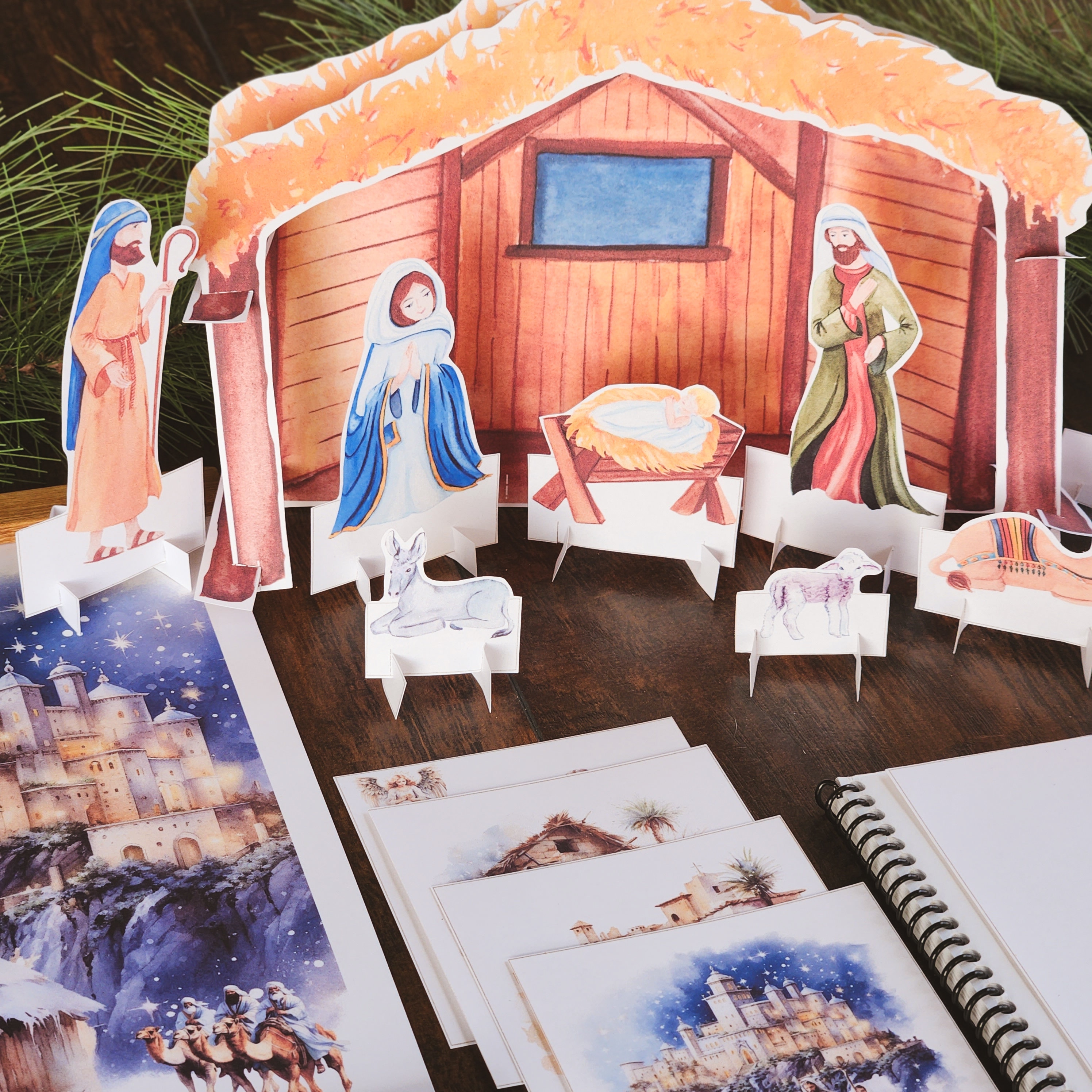 Nativity Study Pack, Printable Nativity Pack, Christmas Pack, Christmas ...