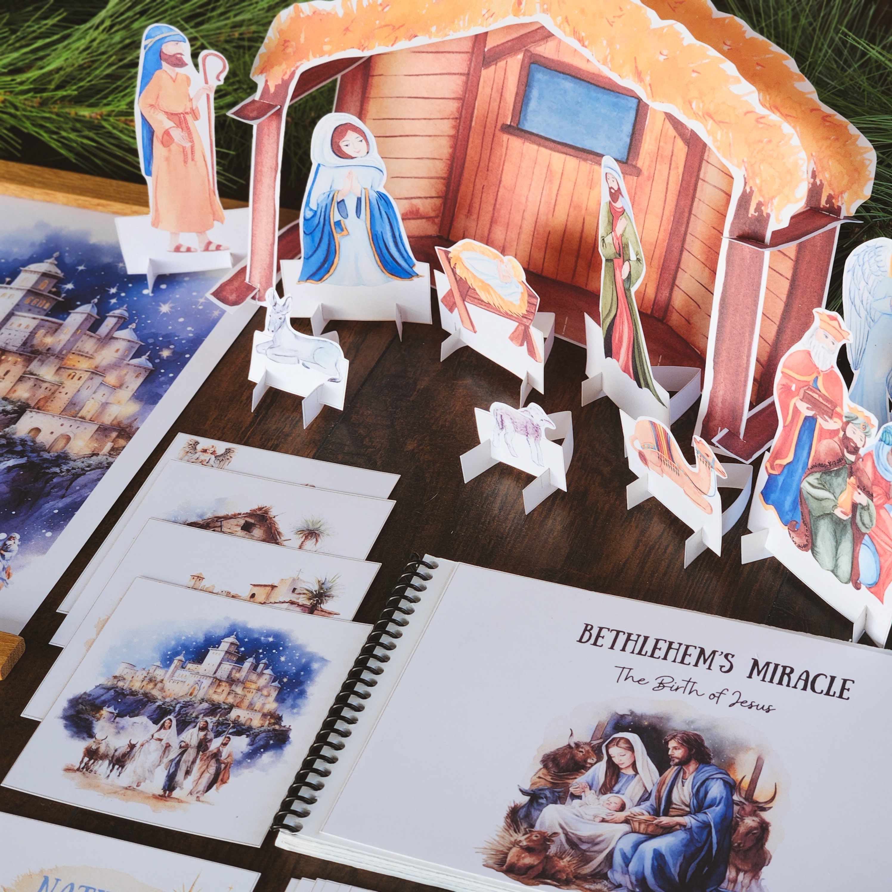 Nativity Study Pack, Printable Nativity Pack, Christmas Pack, Christmas ...