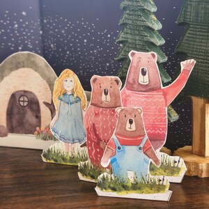 Goldilocks & the Three Bears, Fairytale, Classic Story, Preschool ...