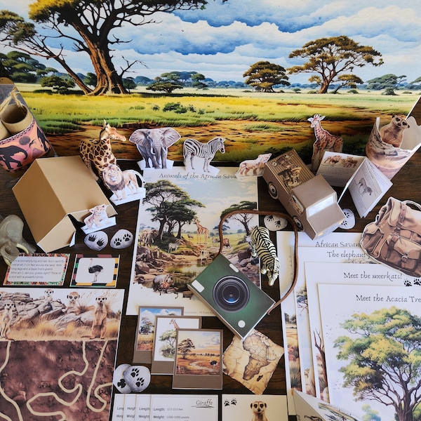 African Animals - Etsy