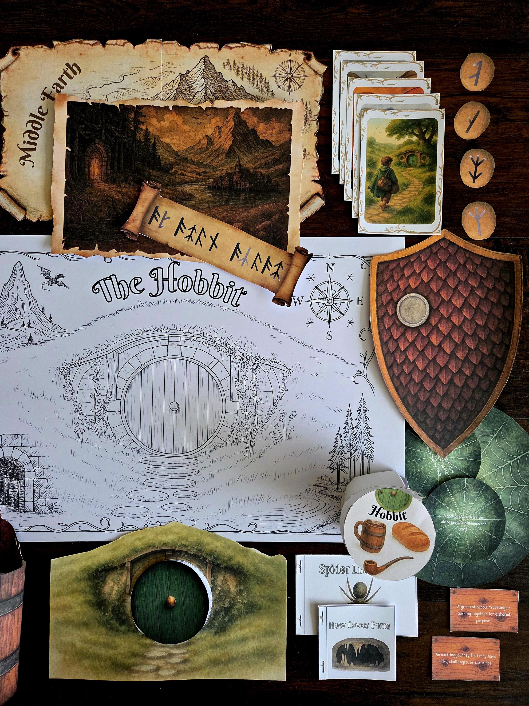 The Hobbit Book Companion | Literature Study and Unit Study ...