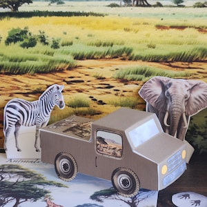 African Savanna Activity Pack: Animals, Stories, Crafts (printable) - Etsy