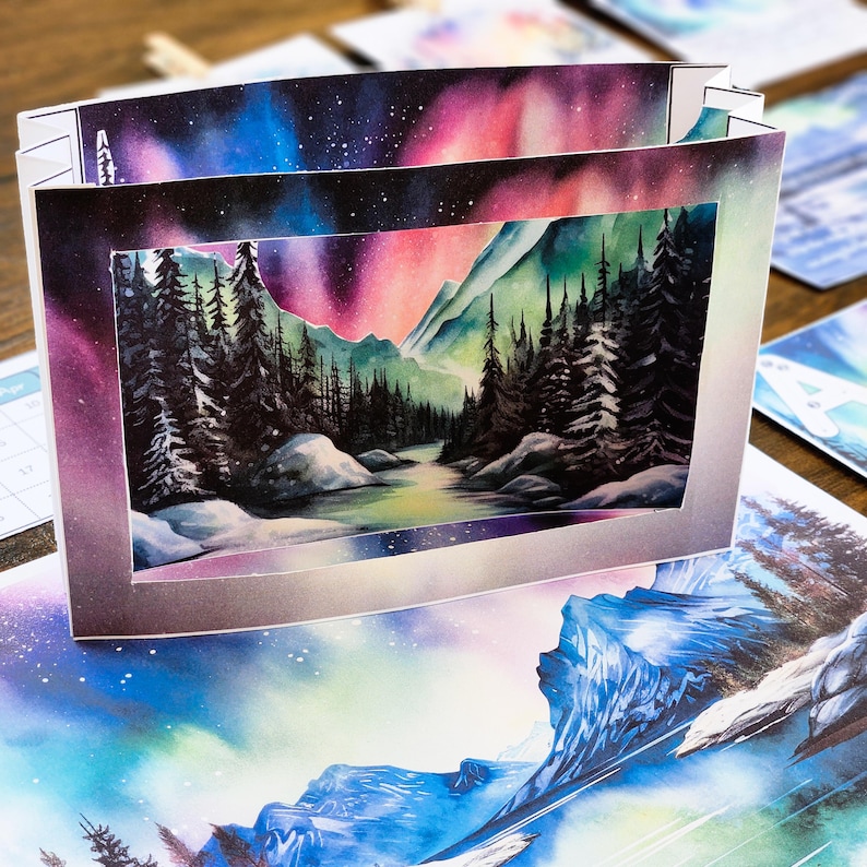 Northern Lights Printable Pack: Aurora Borealis Unit Study (digital ...