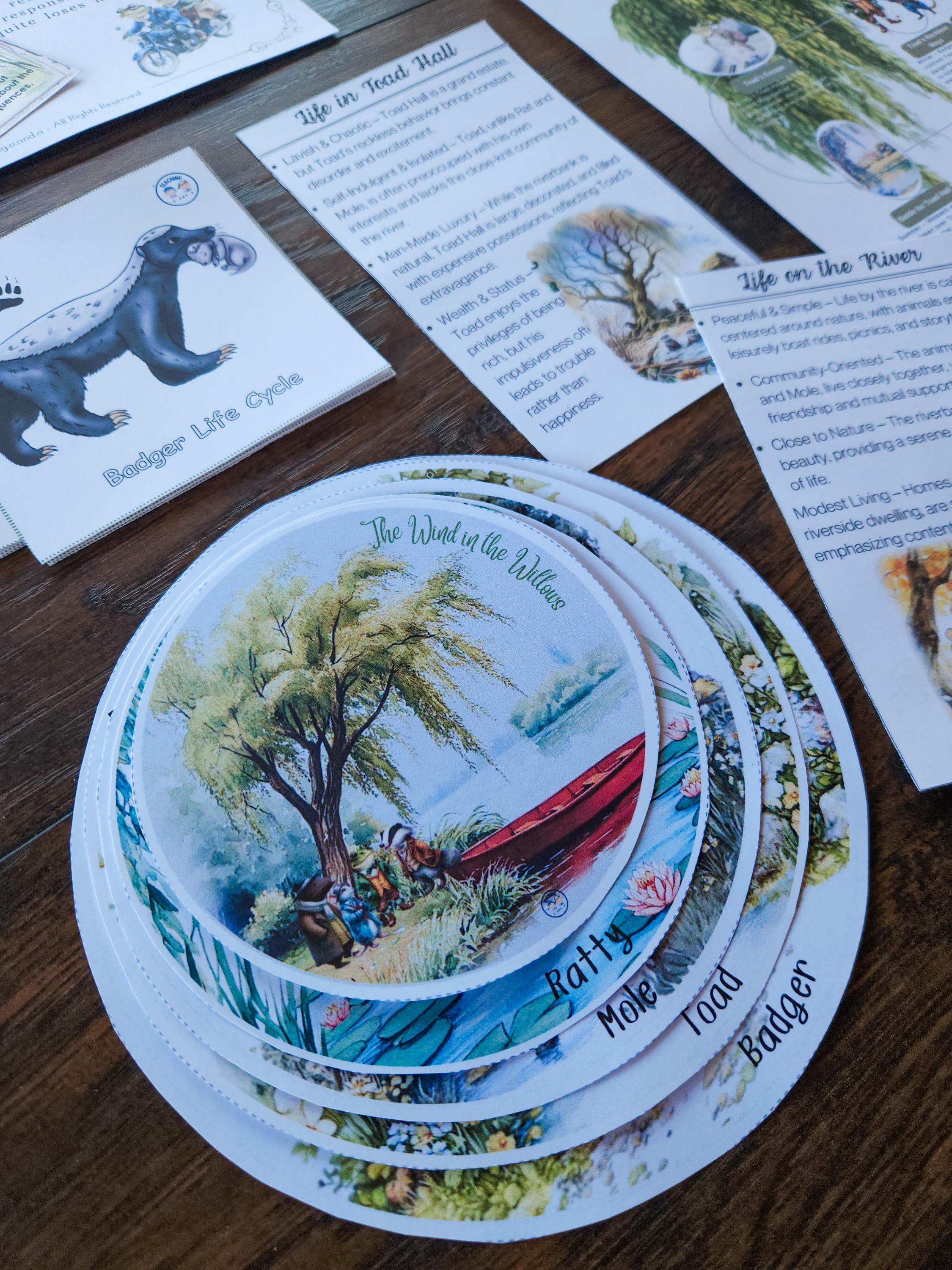 The Wind in the Willows Book Companion | Printable Unit Study ...