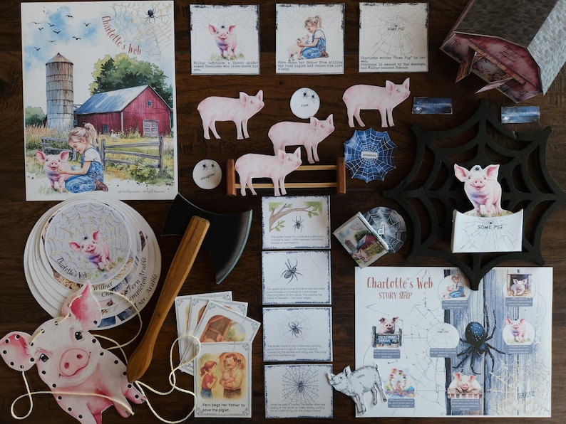 Charlotte's Web Book Companion: Literacy & Science Activities ...