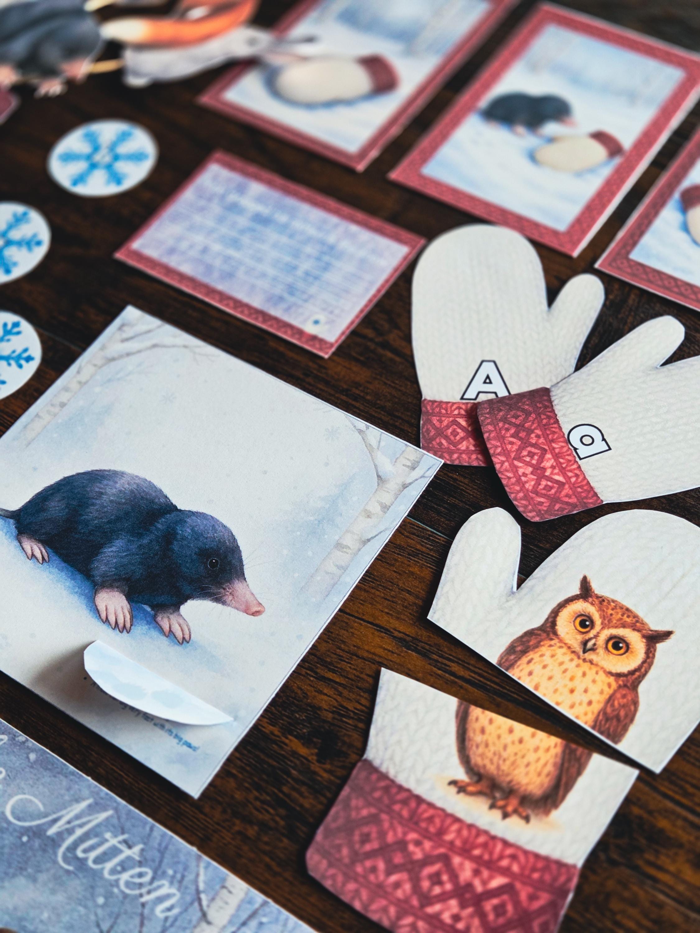 The Mitten Book Companion | Winter Story Activities, Printables ...