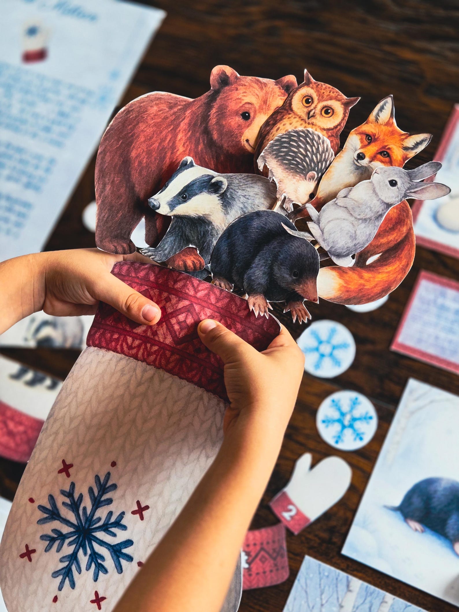 The Mitten Book Companion | Winter Story Activities, Printables ...