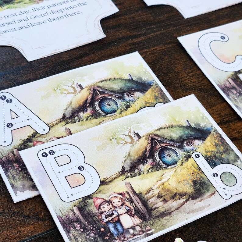 Hansel & Gretel Activity Pack: Finger Puppets, Gingerbread House ...