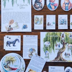 The Wind in the Willows Book Companion | Printable Unit Study ...