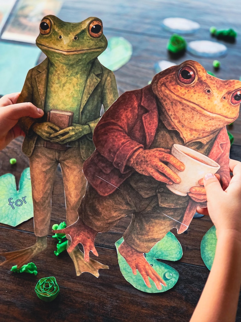 Frog and Toad Book Companion: Printable Study Guide With Activities (98 ...