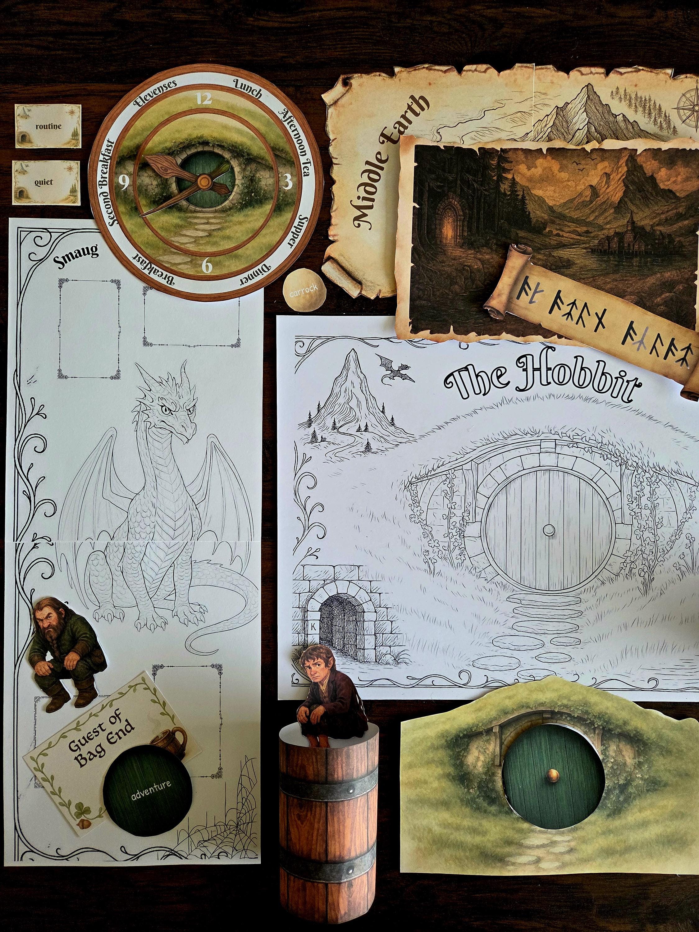 The Hobbit Book Companion | Literature Study and Unit Study ...