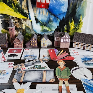 Switzerland Unit Study: Swiss Alps Printable Pack - Etsy