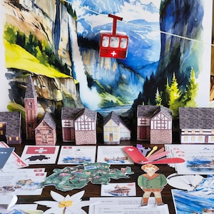 Switzerland Unit Study: Swiss Alps Printable Pack - Etsy