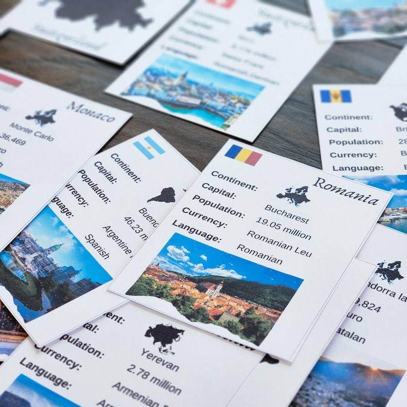 World Geography Mega Bundle: Homeschool Printable Activities (ages 6-12 ...