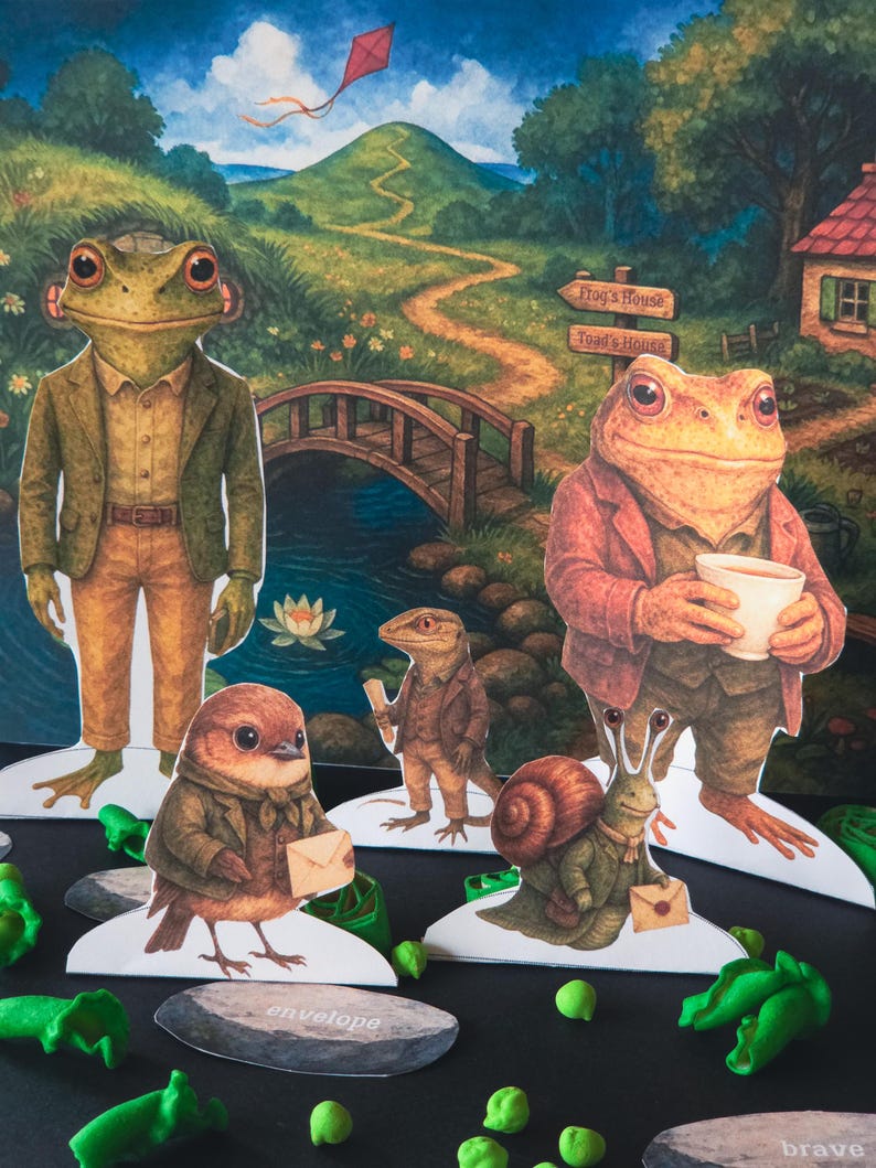 Frog and Toad Book Companion: Printable Study Guide With Activities (98 ...