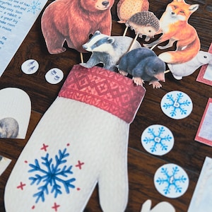 The Mitten Book Companion | Winter Story Activities, Printables ...