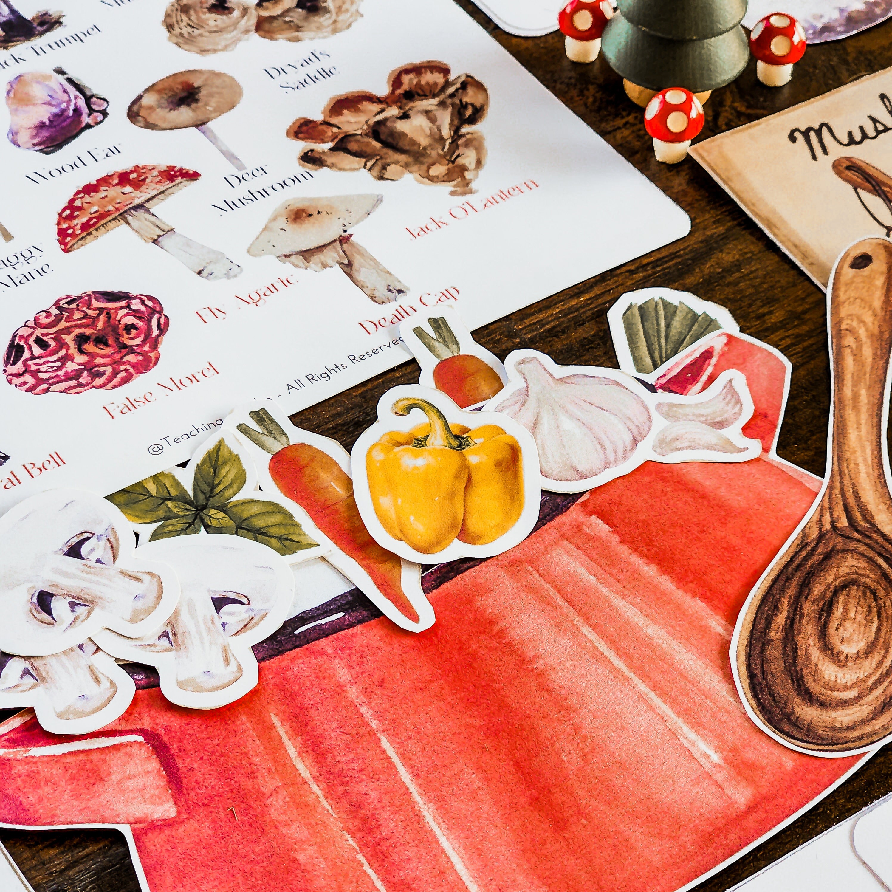 Mushrooms, Fungi, Mushroom Bundle, Mushroom Unit, Printables ...