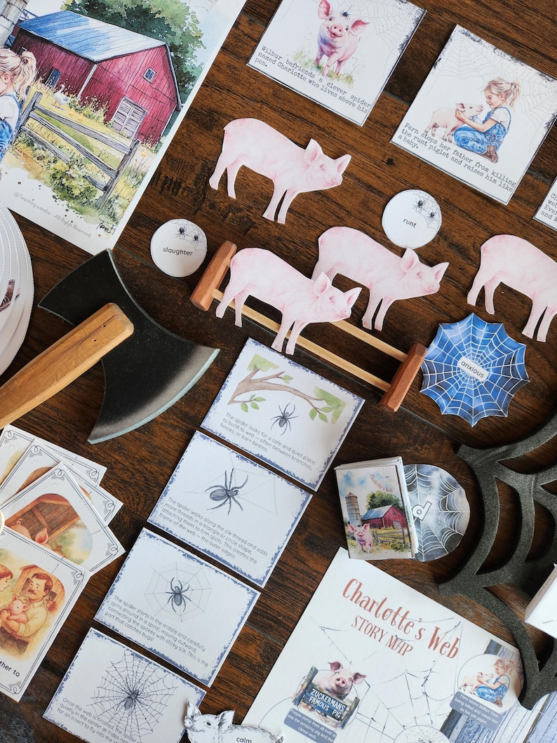 Charlotte's Web Book Companion: Literacy & Science Activities ...