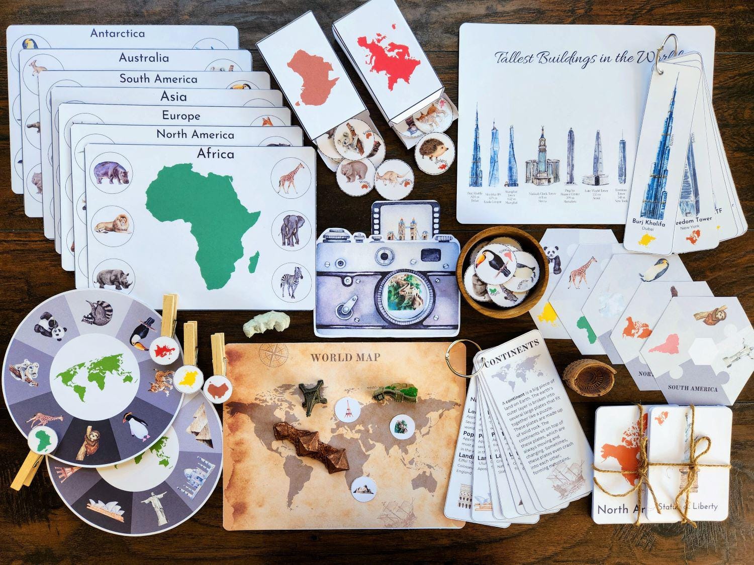 World Geography Mega Bundle: Homeschool Printable Activities (ages 6-12 ...