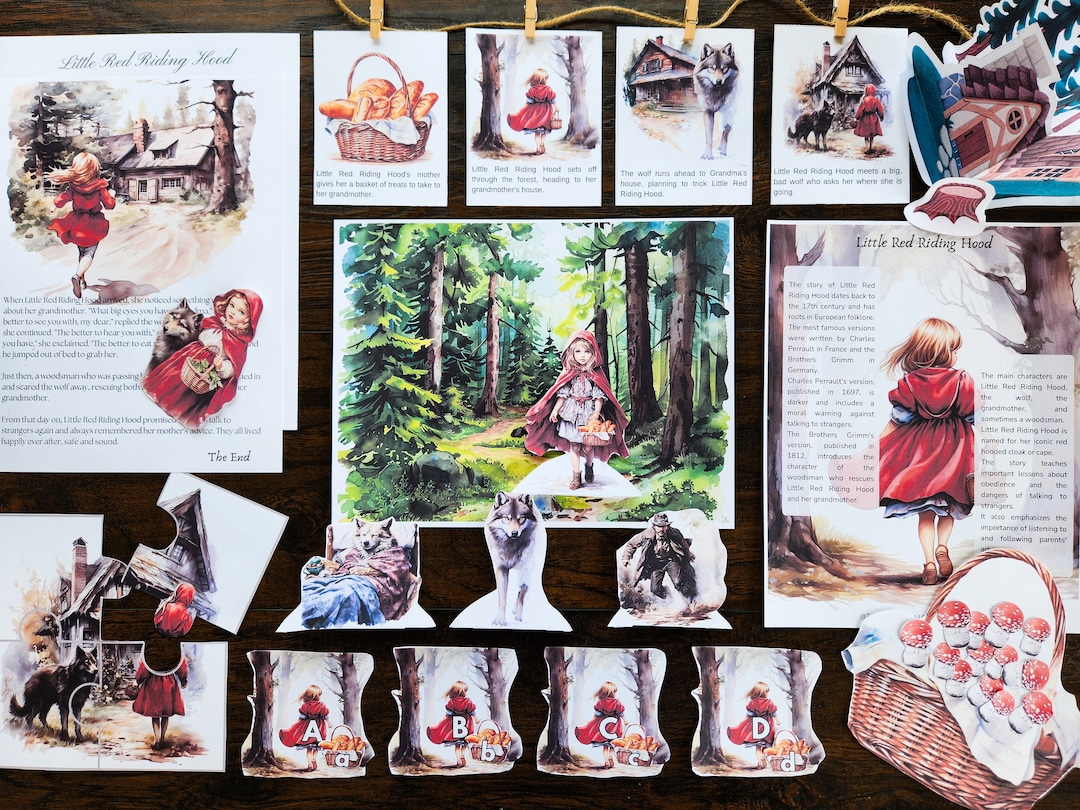 Little Red Riding Hood, Fairytales, Grimms Fairytales, Red Riding Hood ...