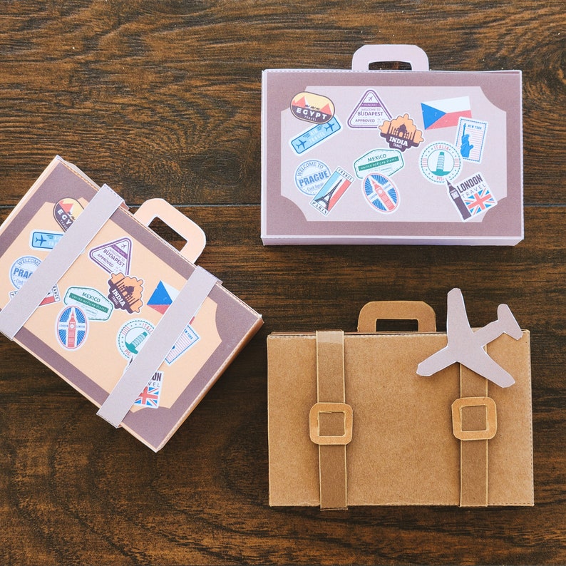 Landmarks of the World, Traveling, Landmarks Suitcase, Printables ...