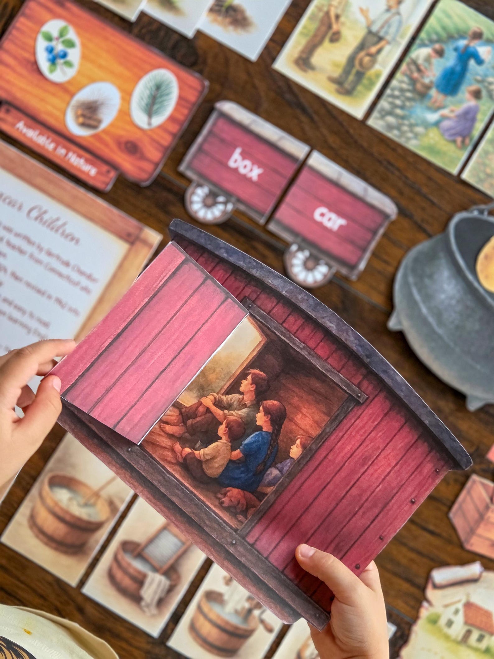 Boxcar Children Printable Book Study: Comprehension, STEM, Crafts ...