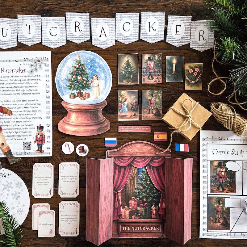 Nutcracker Reading Book - Etsy