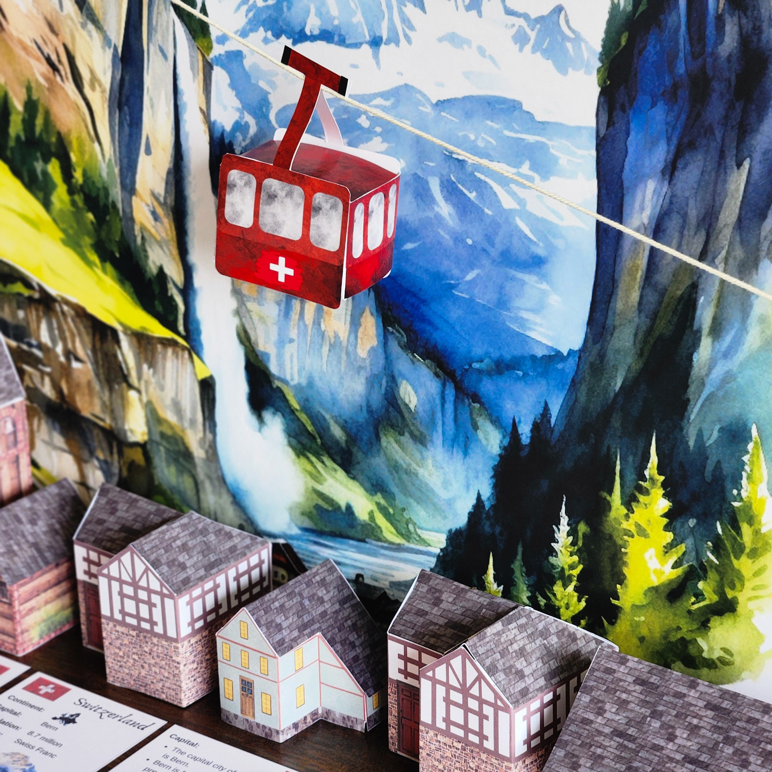 Switzerland Unit Study: Swiss Alps Printable Pack - Etsy