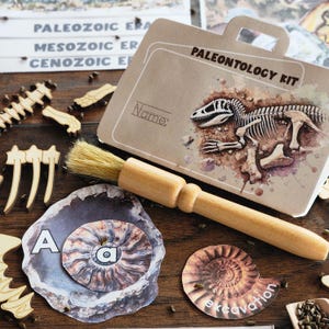Paleontology Unit Study, Dinosaurs, Fossils, T-rex, Velociraptor ...