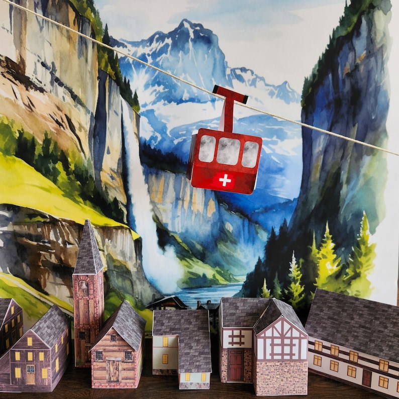 Switzerland Unit Study: Swiss Alps Printable Pack - Etsy