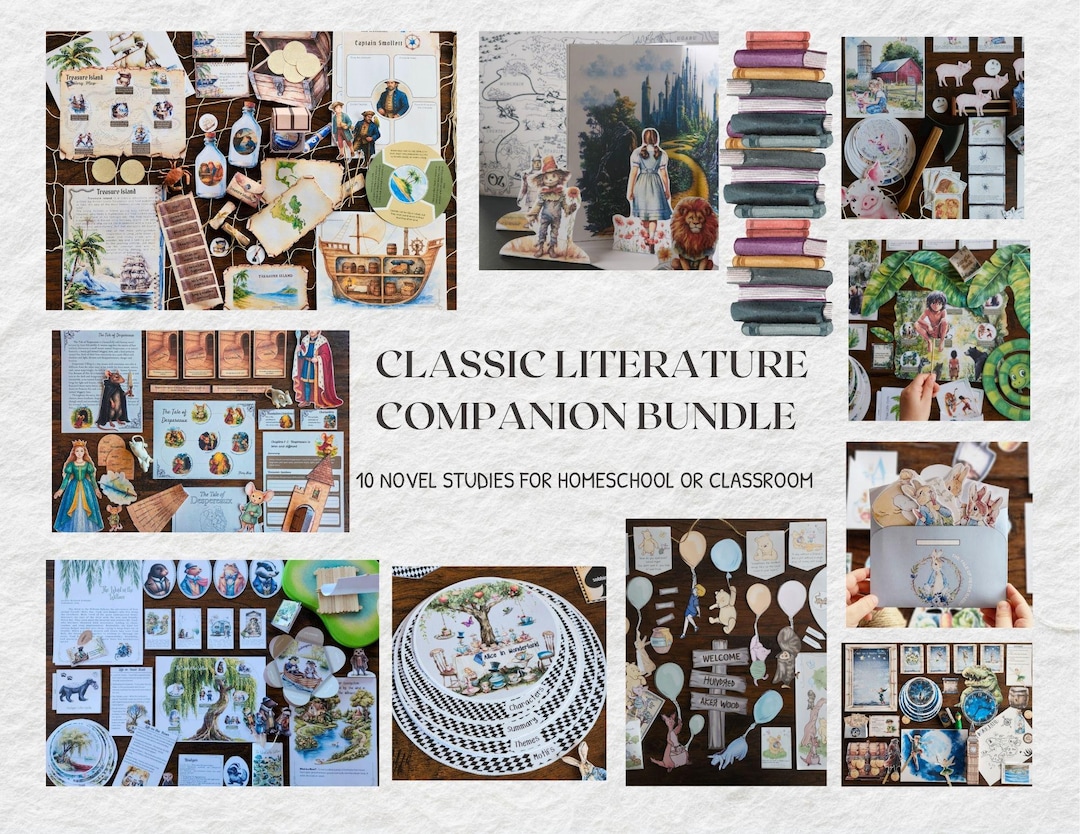 Classic Literature Novel Study Bundle: Reading Comprehension ...