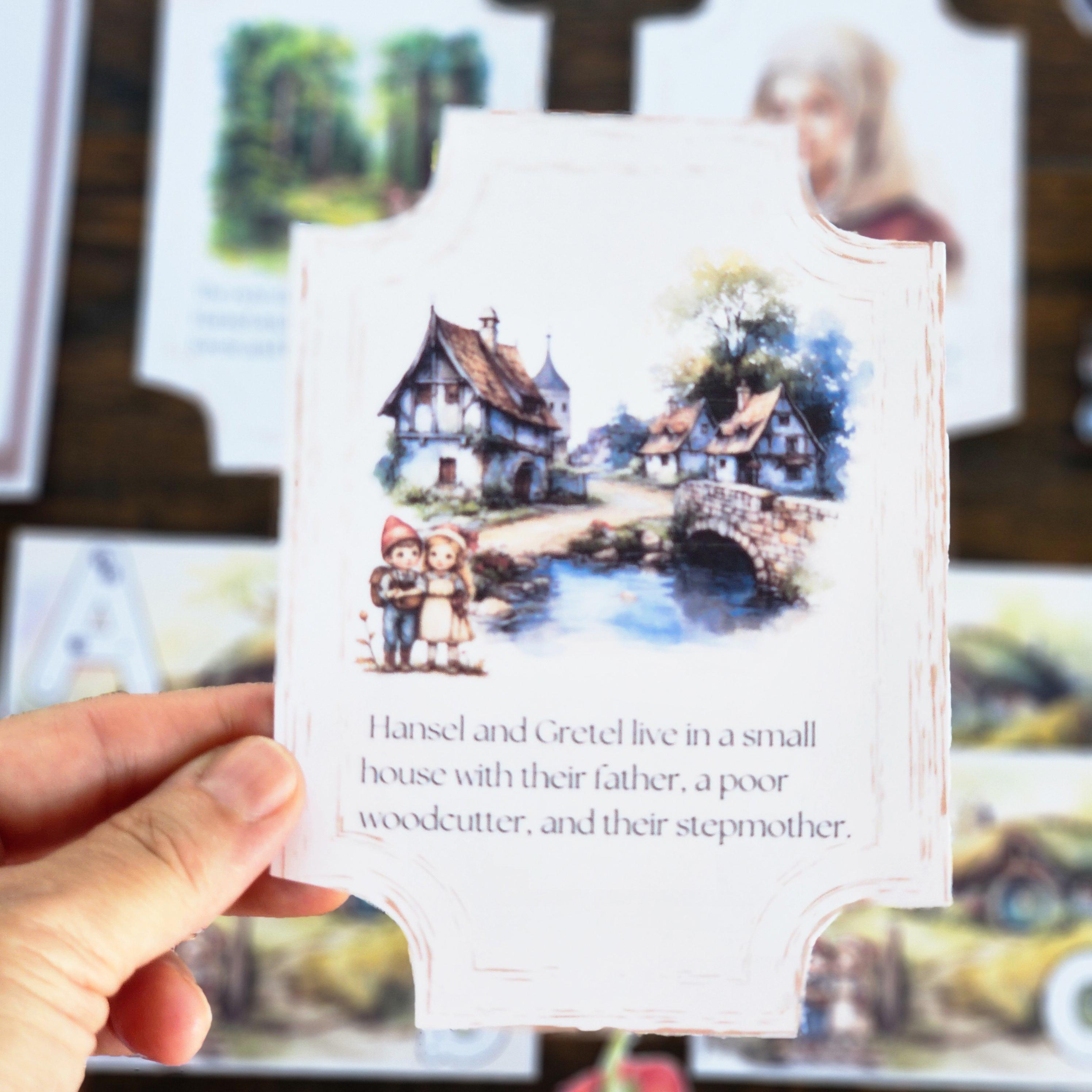 Hansel & Gretel Activity Pack: Finger Puppets, Gingerbread House ...
