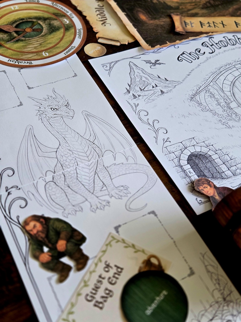 The Hobbit Book Companion | Literature Study and Unit Study ...