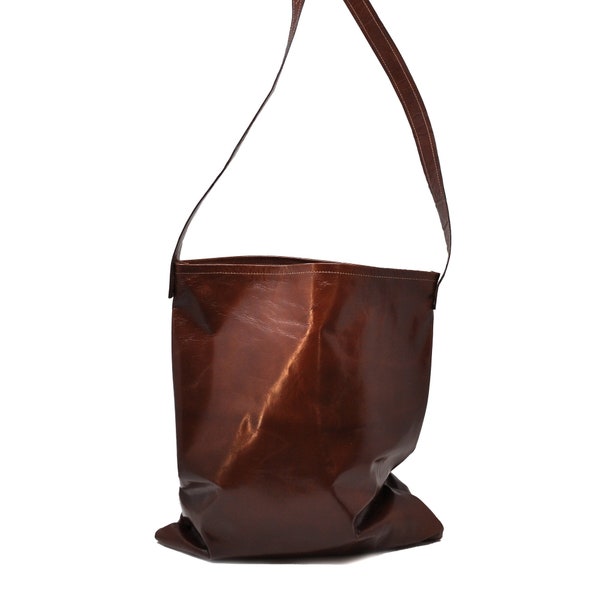 Unlined Leather Bag - Etsy