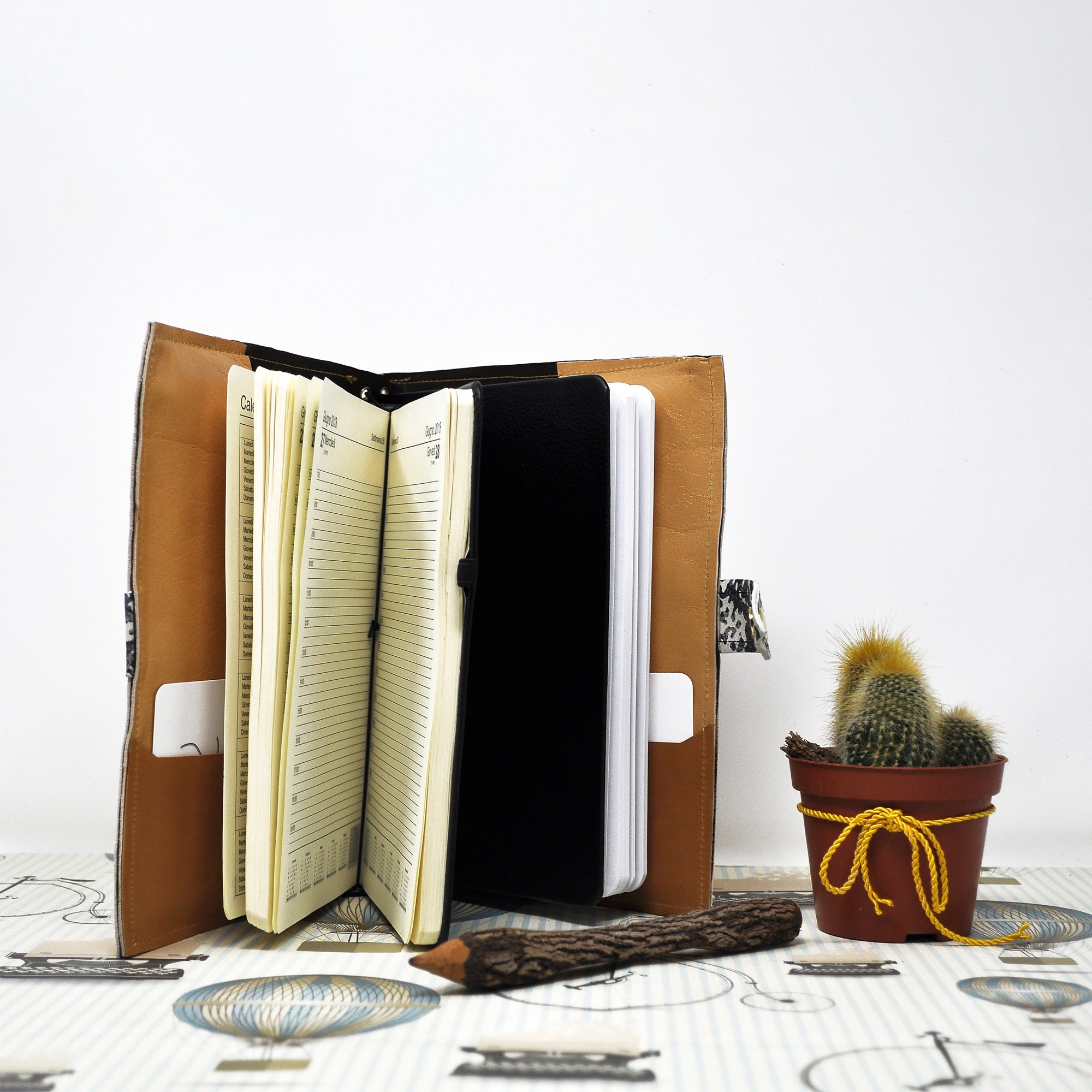 Yellow Beige Leather Midori 2022 Leather Midori Cover - Etsy