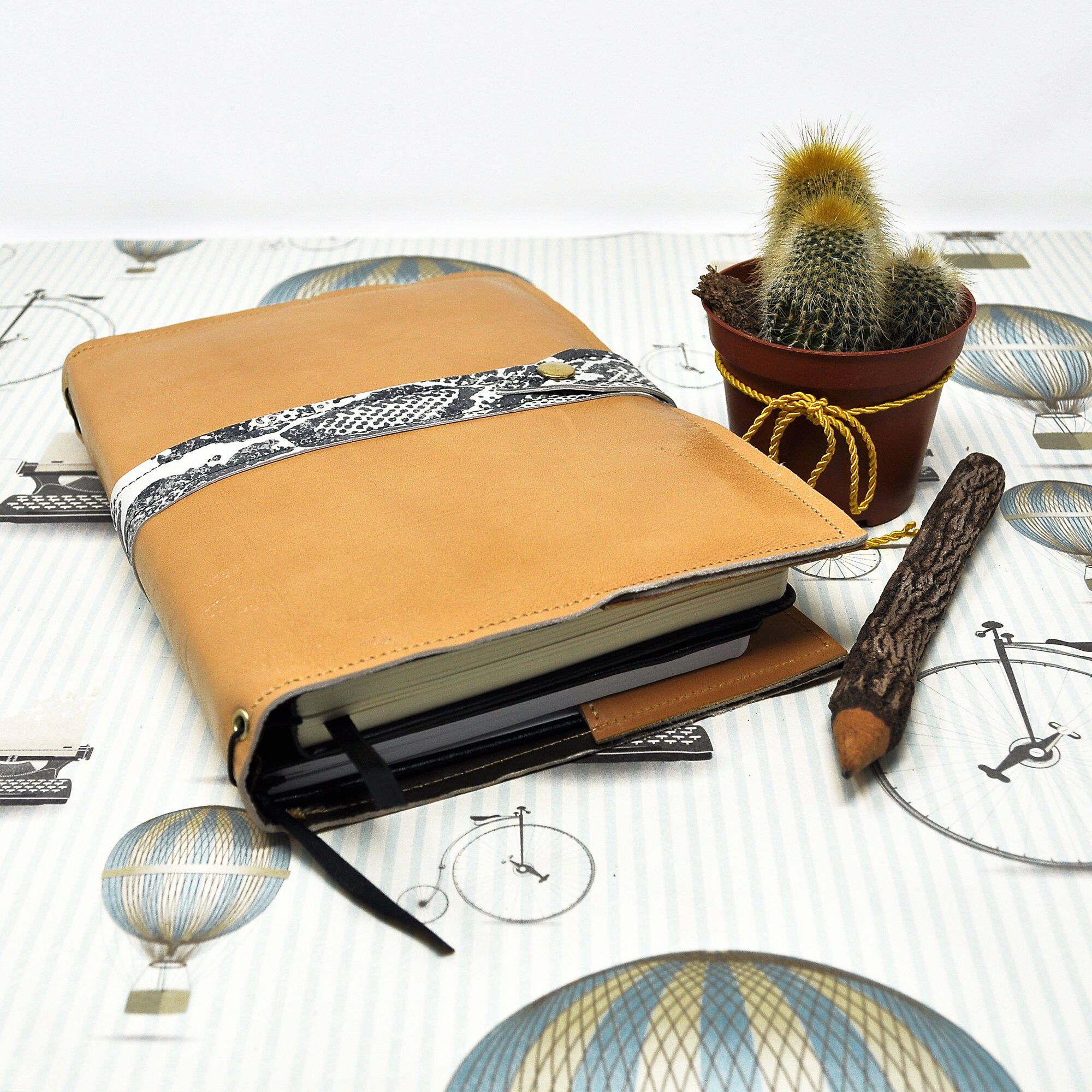 Yellow Beige Leather Midori 2022 Leather Midori Cover - Etsy