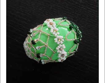 EASTER EGG Beaded Cover Pattern Tutorial Ornament Instant Download PDF - Etsy