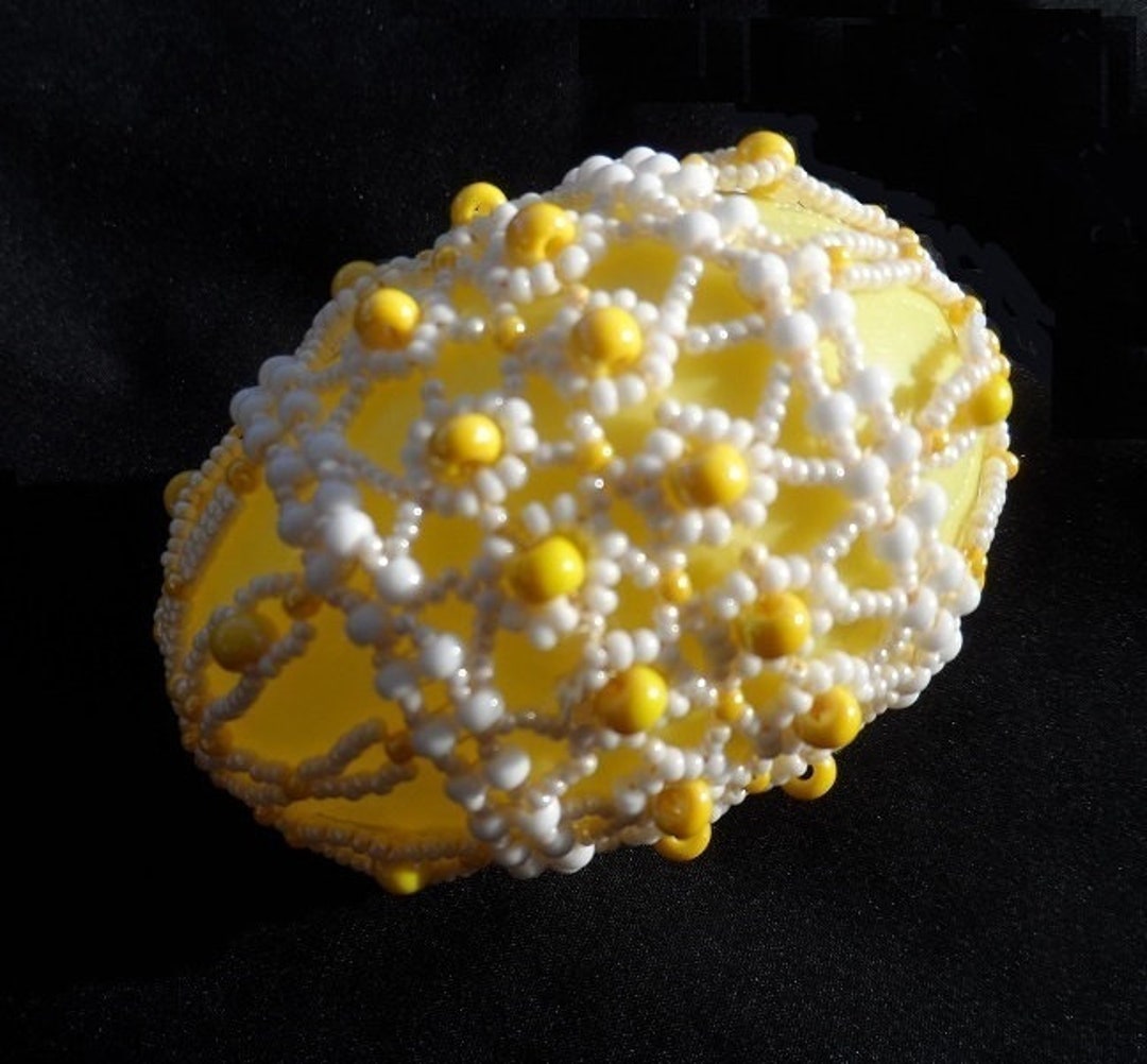 LEMONS and LIMES EASTER Egg Beaded Cover Pattern Tutorial Instant ...